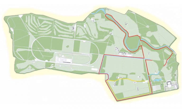 The layout of the Monza track | Monza National Circuit