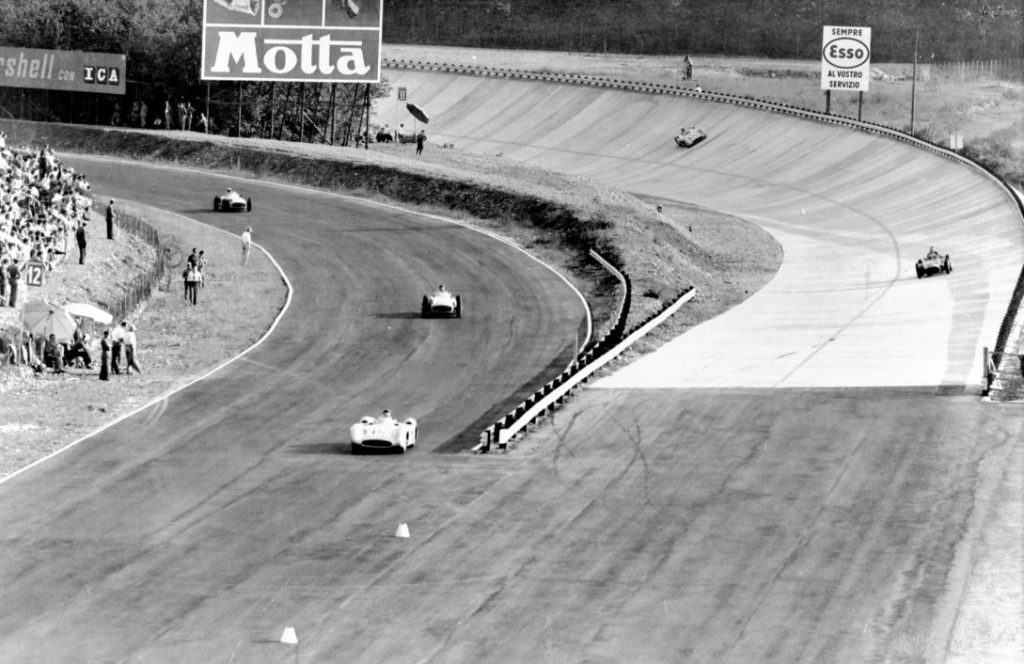 The layout of the Monza track | Monza National Circuit